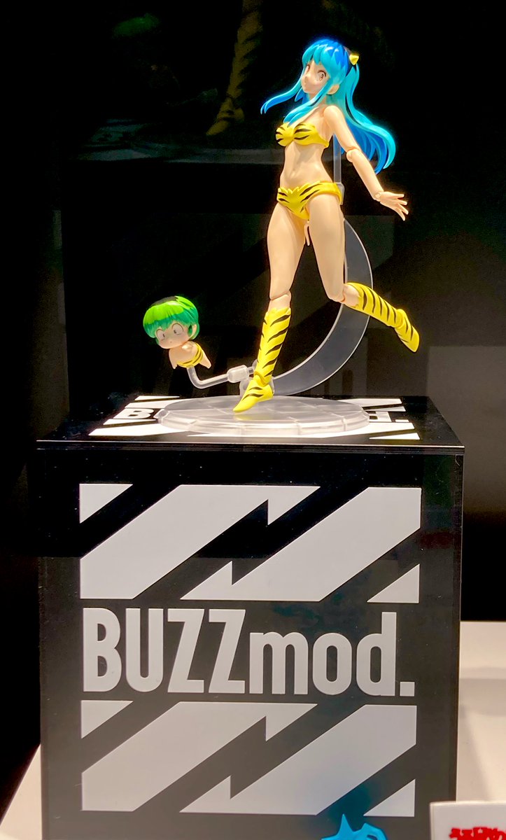 アニプレックスプラス on Twitter: "同じく #WF2023W 展示の1/12スケールアクションフィギュア 『BUZZmod.』より受注中の最新デコマスも👀 「うる星やつら ラム ...