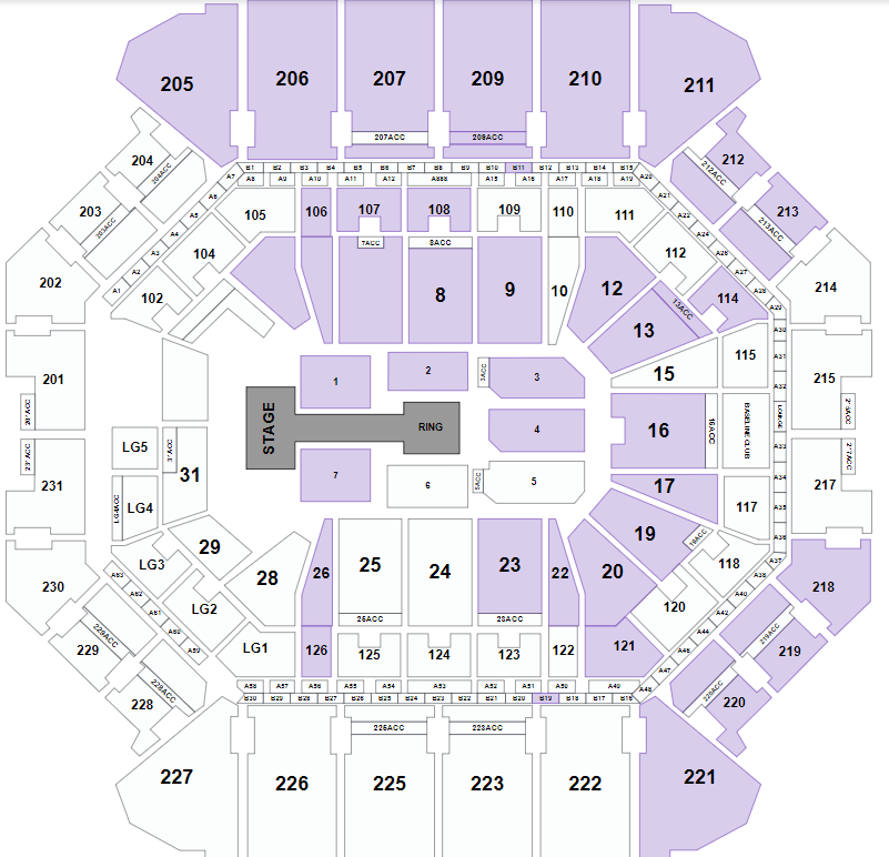 Barclays Center Seating Chart Wwe