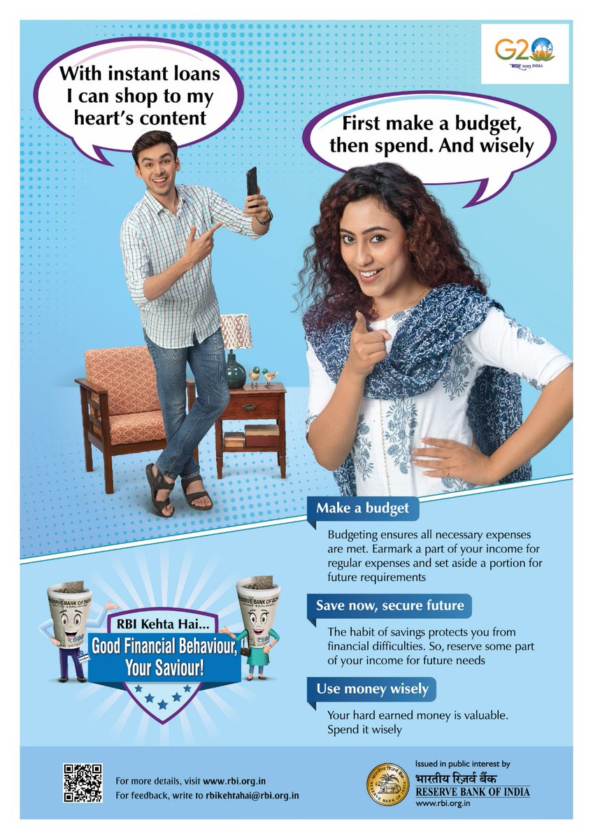 Indian Overseas Bank on Twitter: "First make a budget, then spend and ...