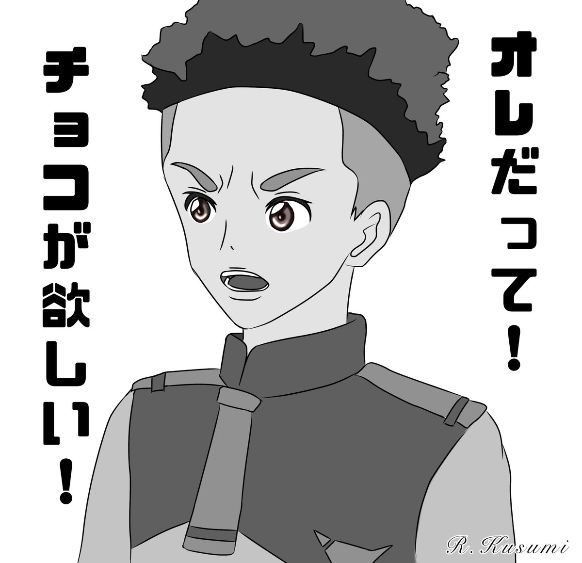 水星の魔女 自己主張強めのオジェロ君 w 」|kusumi 書く→【SS】描く→【イラスト】の漫画