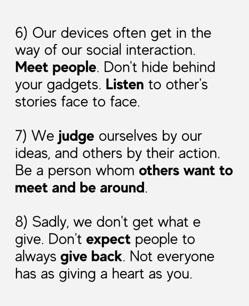 If you are aware of these truths, you'll learn to respond and not react ...