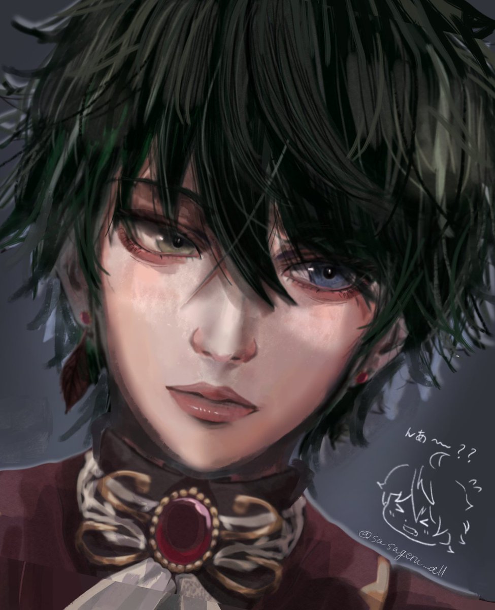 「2.3次元くらいの影片 」|信者のイラスト