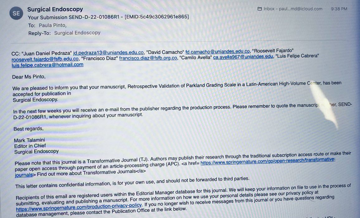 Cirbosque #SoMe4Surgery on Twitter: "RT @PipeCabreraV: I am very happy to start my week with ...