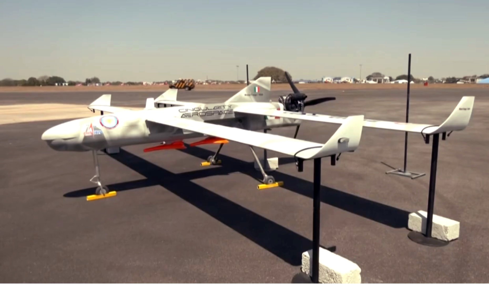 Defence Decode® on Twitter: "Cingularity Aerospace's advanced tactical UAV ‘TANGO BRAVO’ with ...
