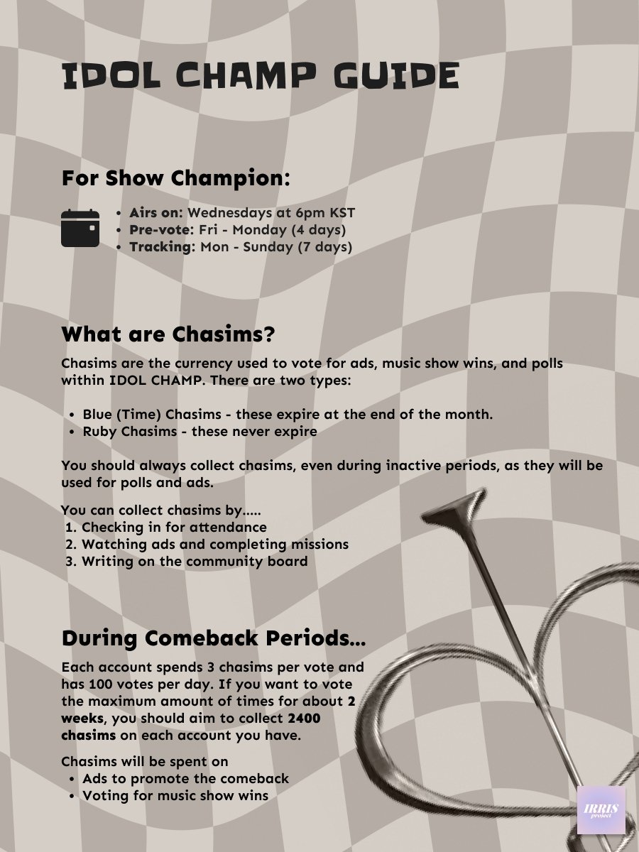 IRRIS PROJECT on Twitter: "RT @irrisvotingteam: I'll do daily reminders here and will update my ...