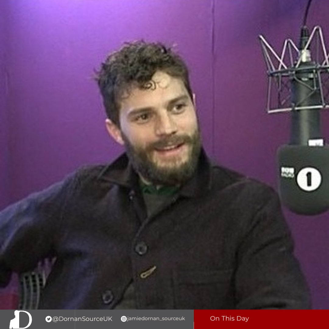 Once Upon A Dornan on Twitter: "RT @JDornanSourceUK: 8 years ago • Jamie appeared on BBC Radio 1 ...