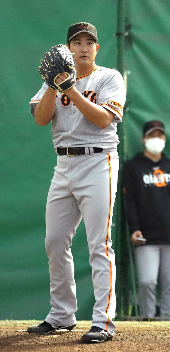 スポーツ報知 巨人取材班 on Twitter: "#菅野智之 が新投法に手応え… #原辰徳 監督も「何かスッキリした投げ方になってるような気がした」 https://t.co ...