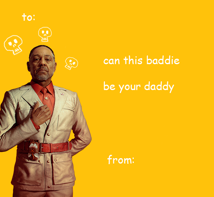 Breaking Bad Valentines Day Cards