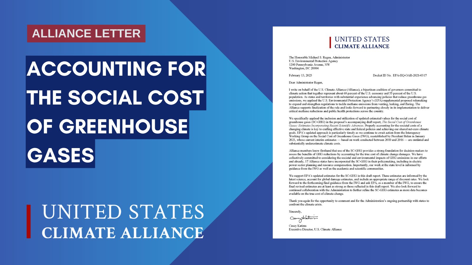 US Climate Alliance on Twitter: "Properly accounting for the social cost of greenhouse gases (SC ...