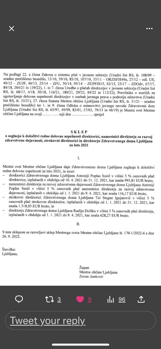 Polona Naglic🇸🇮 on Twitter: "RT @aleshojs: Vsi,ki v Ljubljani nimate osebnega zdravnika imate ...