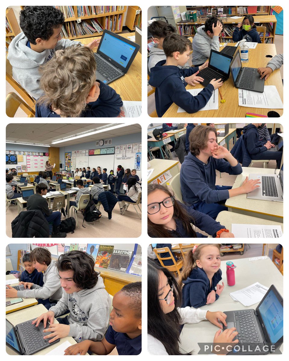 St. Norbert Catholic School on Twitter: "The grade 8 students provided a one to one learning ...