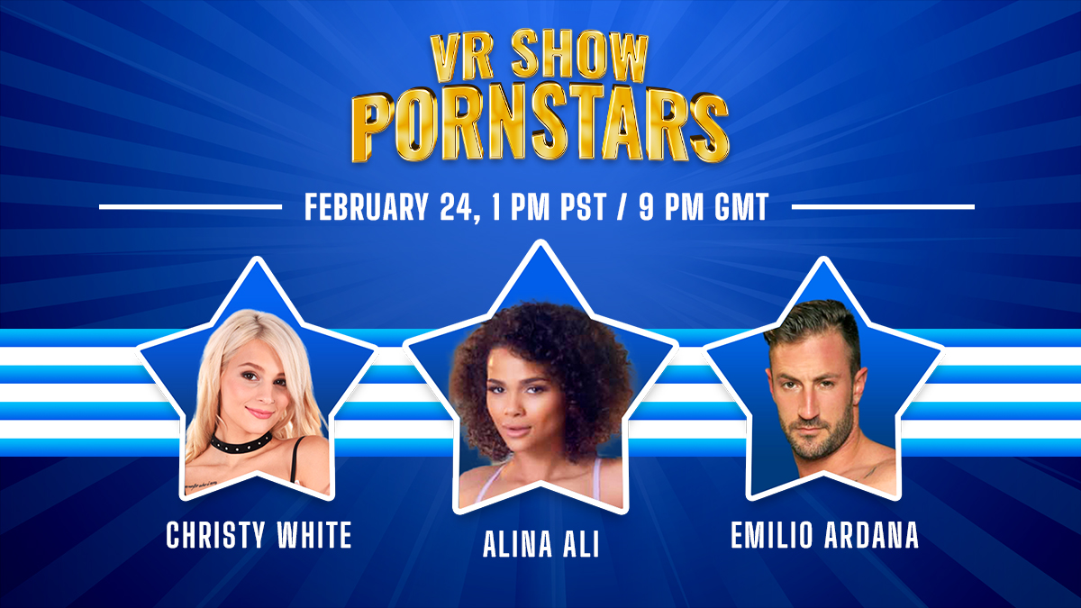 SexLikeReal 🧡 on Twitter: "Live VR Show with the amazing @TheAlinaAliXXX + @Christy_whitee ...
