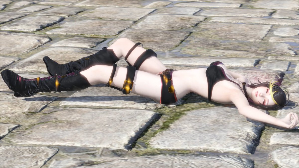 Ryona Random on Twitter: "Gaia sleeping DLC mod"