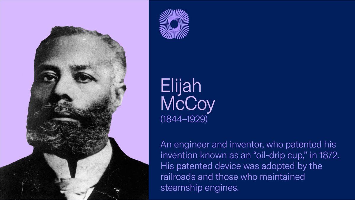 U.S. Chamber on Twitter: "Engineer & Inventor, Elijah McCoy, patented ...
