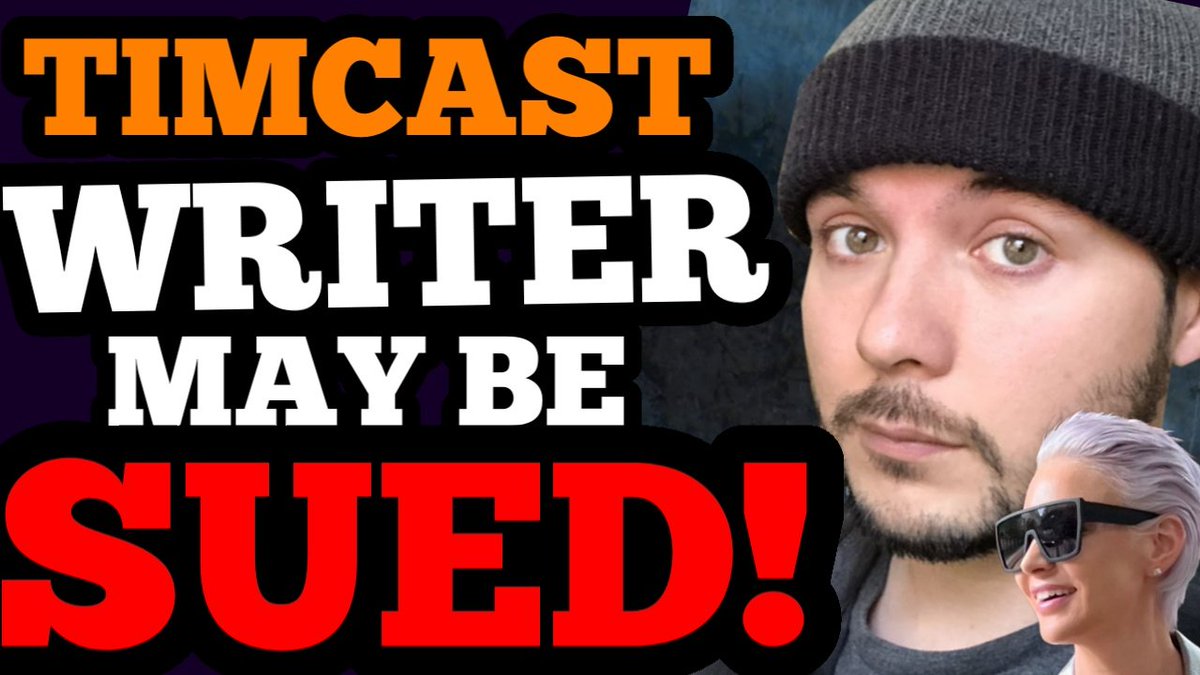 Eliza Siep On Twitter Rt Thatumbrella Timcast Writer May Be Sued