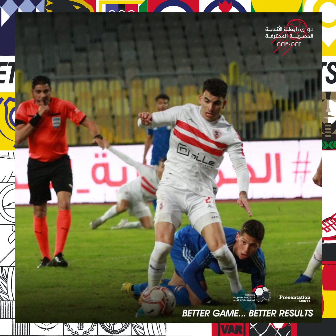 presentation sports on Twitter: "الزمالك يفوز على سموحة بنتيجة 1-3 #Presentationsports | #EPL"