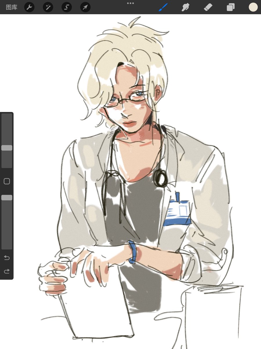 「医生 」|queのイラスト