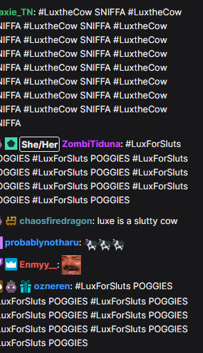 Luxe😈VT | DEBUT 2/13 on Twitter: "RT @TeafieeCha: @LuxeVtuber VS. his chat"