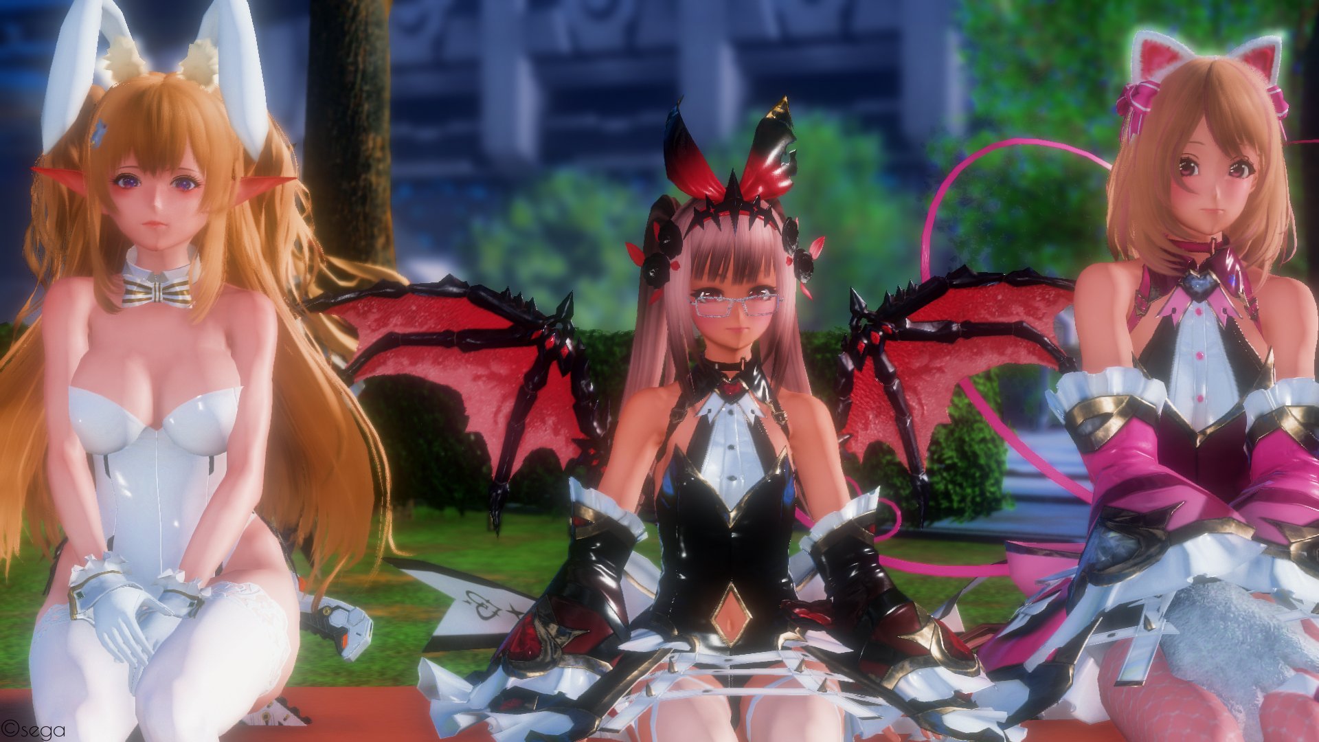 Zerstorer-SFW (PSO2 & NGS - JP) on Twitter: "Bunny girls with various flavors~! 色んな味のバニーガール ...