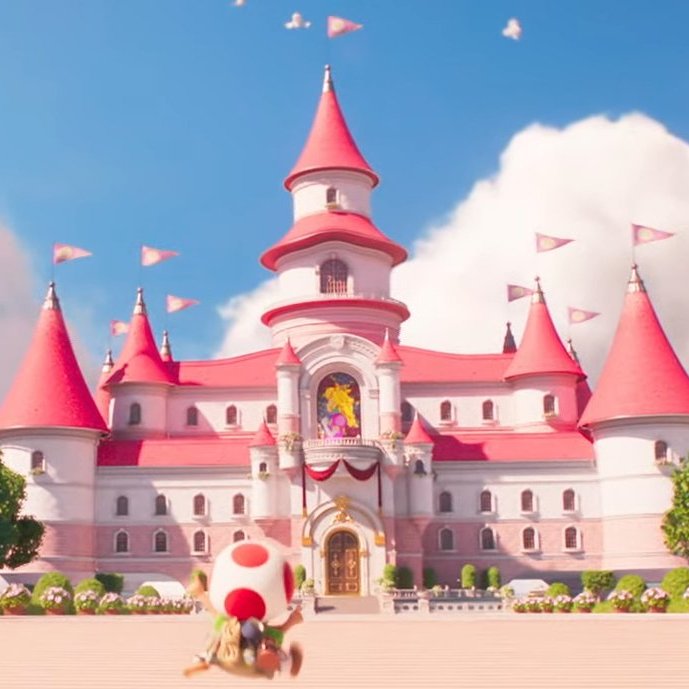 Princess Peach On Twitter I Wish They Used Pink Bricks For The Lower