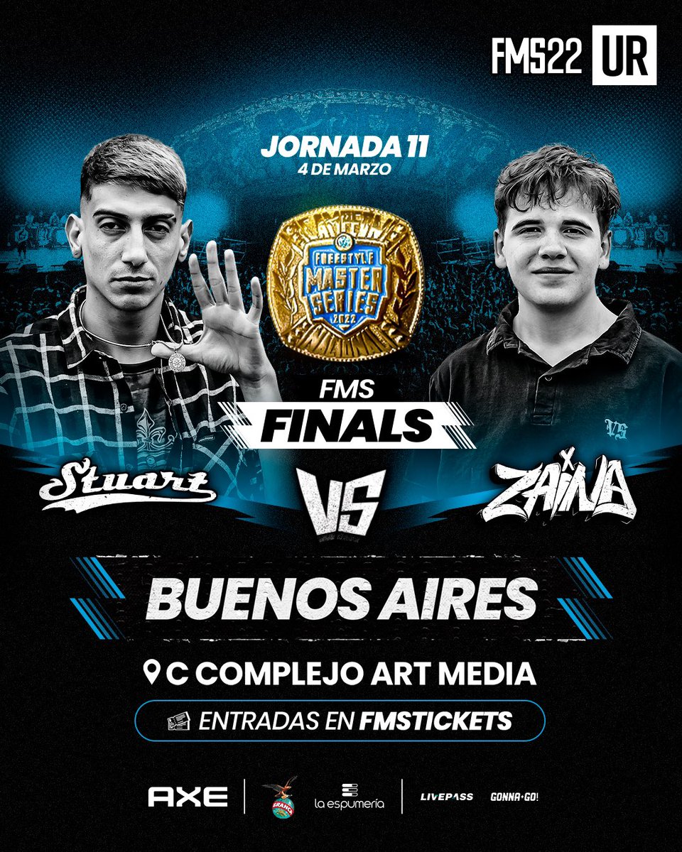 FMS Argentina 🇦🇷 on Twitter: "¡STUART 🆚 ZAINA ES LA PRIMERA BATALLA CONFIRMADA DE FMS FINALS! El ...
