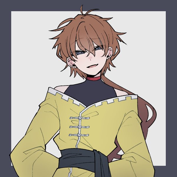 「Picrewの「トコトコ王国」でつくったよ! https://t.co/Fhpb」|夜霧黒那のイラスト