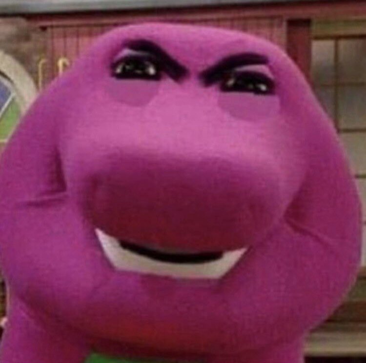 Barney Face