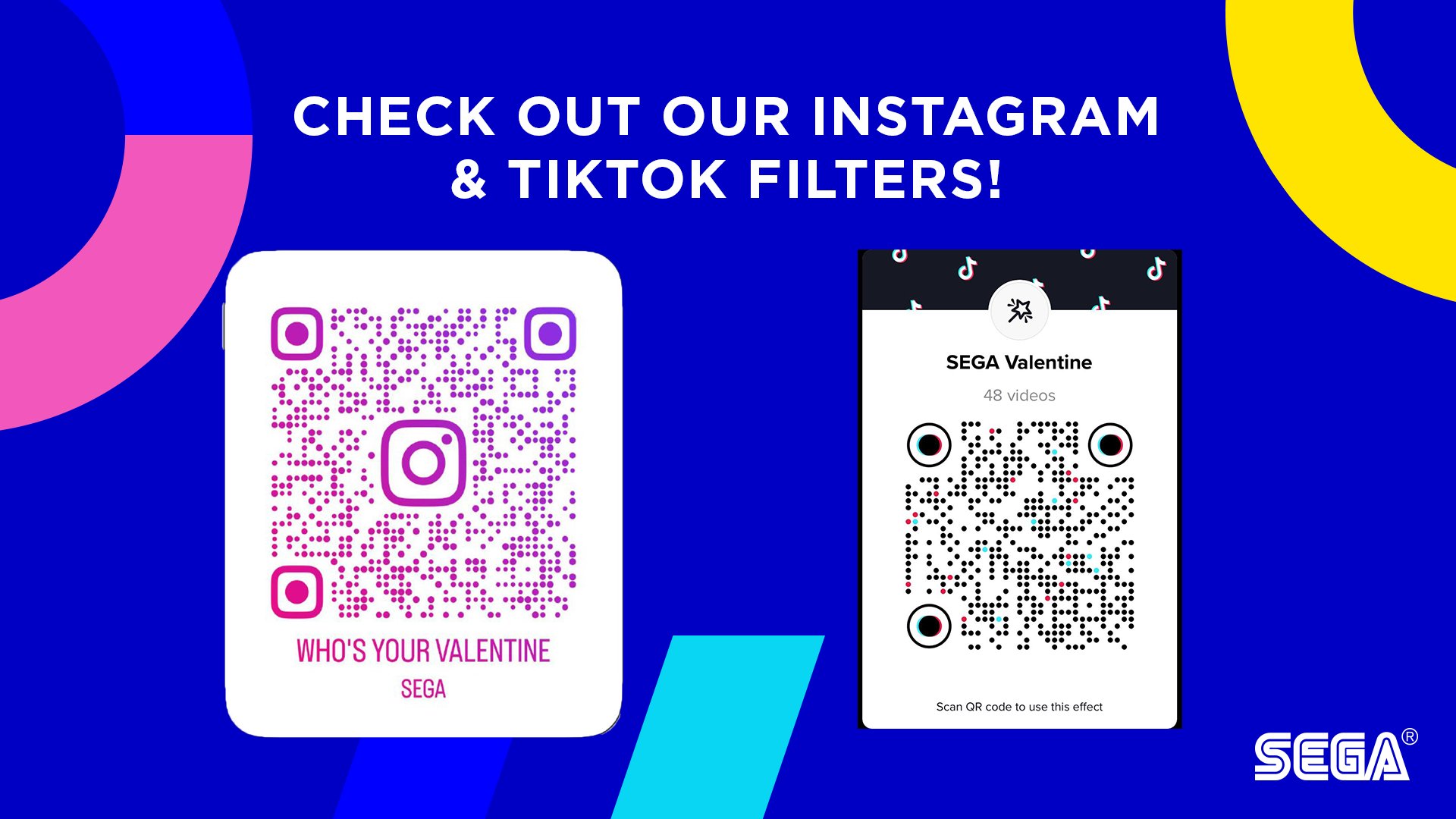SEGA On Twitter Did You Know We Have Fun Filters On Instagram sega-on-twitter-did-you-know-we-have-fun-filters-on-instagram