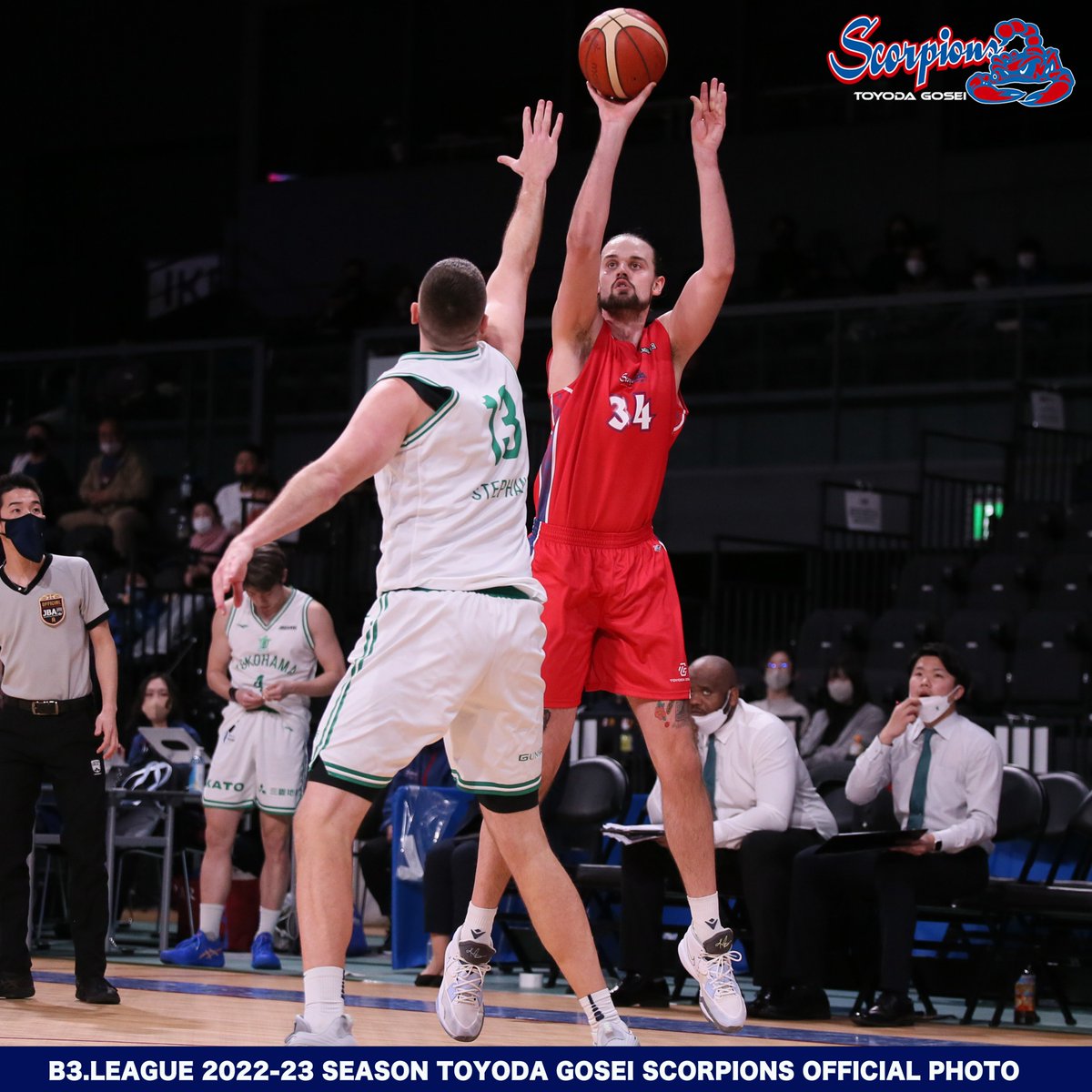 豊田合成スコーピオンズ on Twitter: "🏀B3.LEAGUE 2022-23 SEASON ROUND18 OFFICIAL PHOTO VOL.2 📍#豊田合成記念体育館 #エン ...