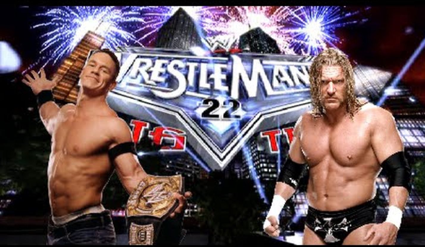 Triple H Wrestlemania 22
