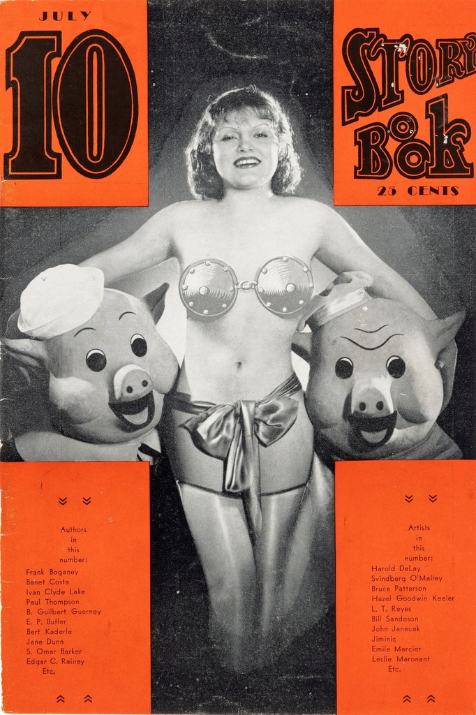 Pulp Covers on Twitter: "10 Story Book - July 1935 (Front and Back covers) https://not ...