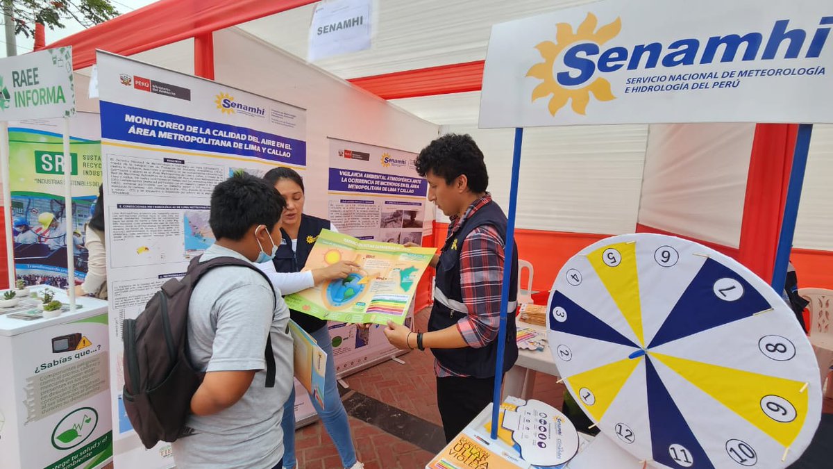 Senamhi On Twitter Senamhi Participa En La “feria Ambiental