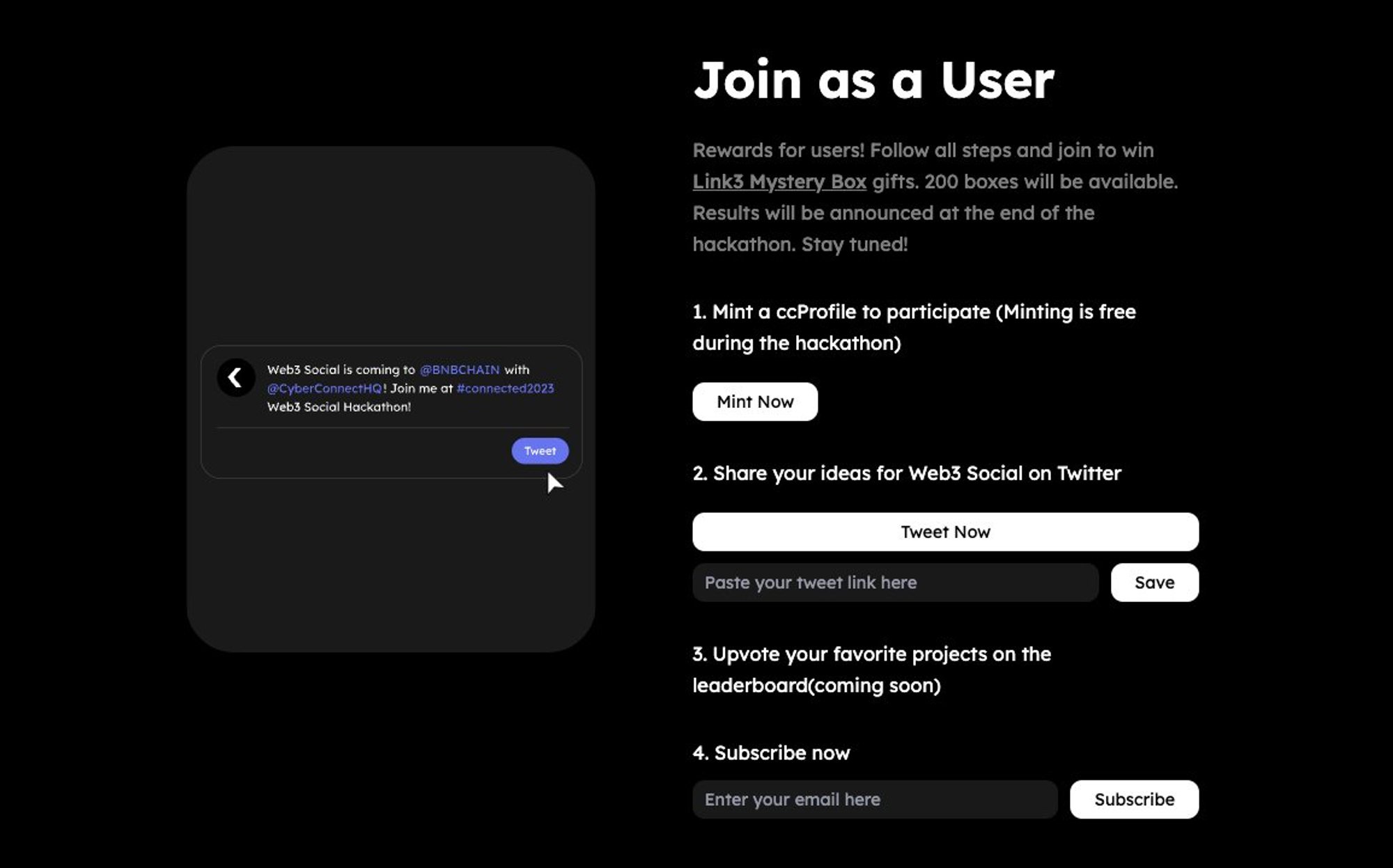 CyberConnect on Twitter: "Step 2 📣 Use the template to spread the word about #Connected2023 and ...