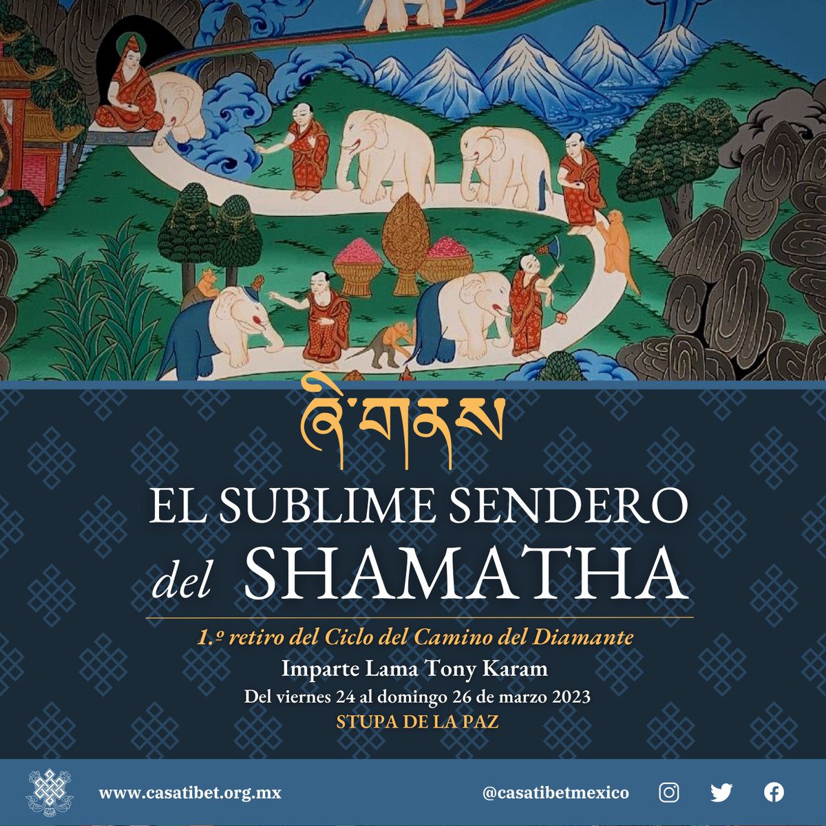 Casa Tíbet México On Twitter El Sublime Sendero Del Shamatha ཞི་གནས