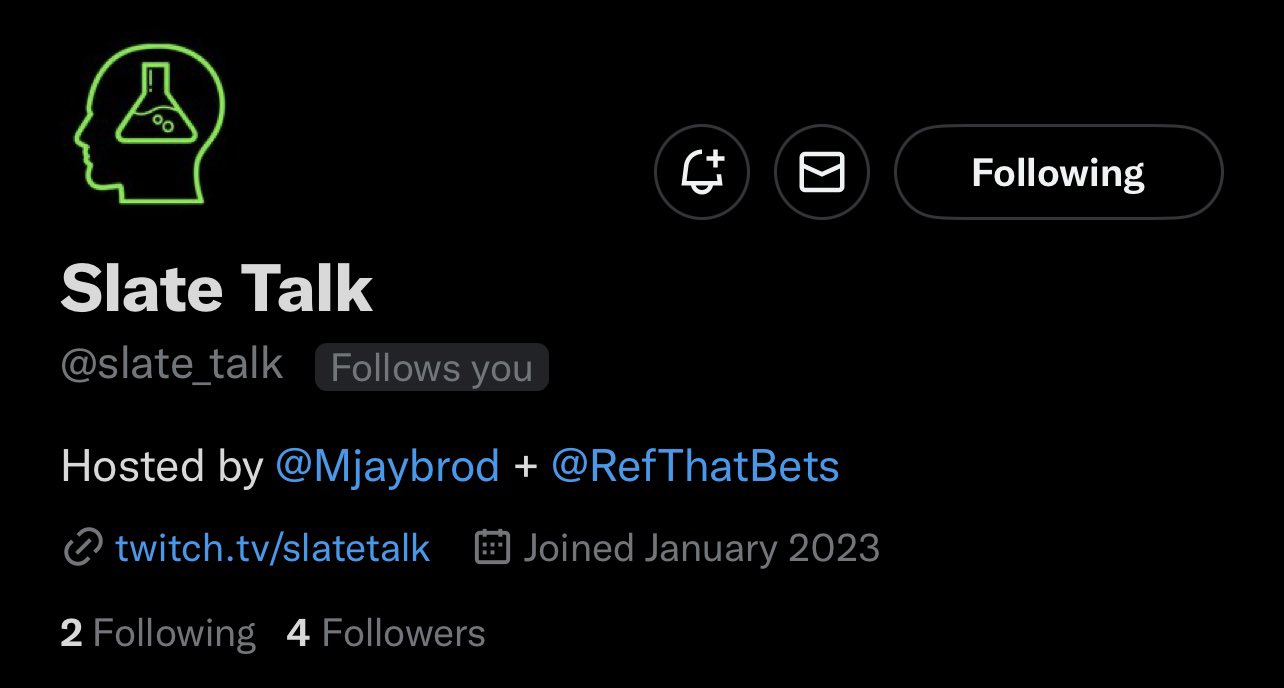 Mjay on Twitter: "As some of you know @RefThatBets & I have been ...