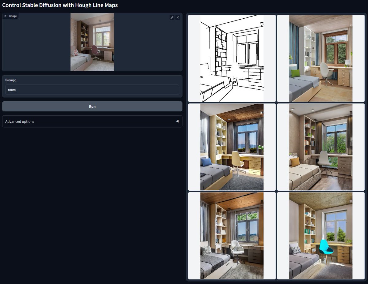 AK on Twitter: "RT @Yamkaz: AUTOMATIC1111でControlnetが利用可能に (現在、Pose, Scribble, M-LSD, Depth Map ...