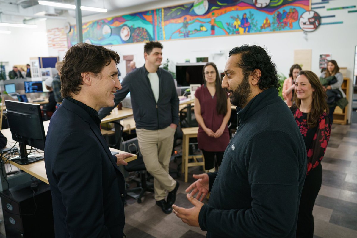 Justin Trudeau on Twitter: "The people here at @Yukonstruct are working on some really ...