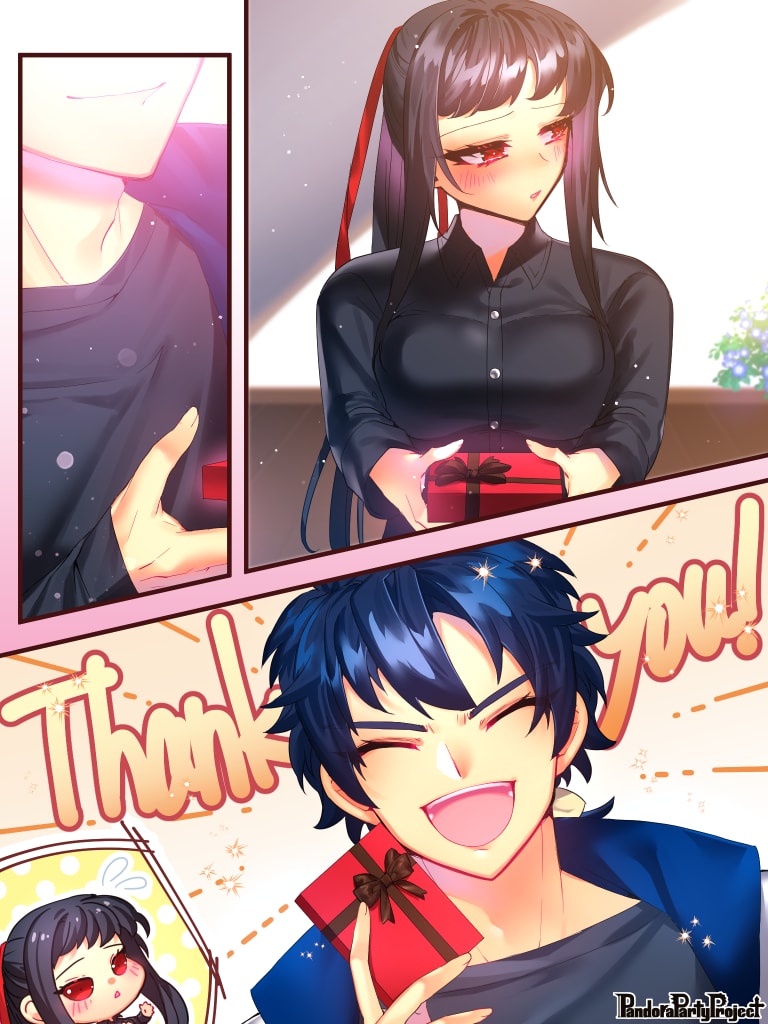 「納品しました! 『Pandora Party Project』(C)橘知怜/Re:version #PandoraPa」🐱ちさと🦊の漫画