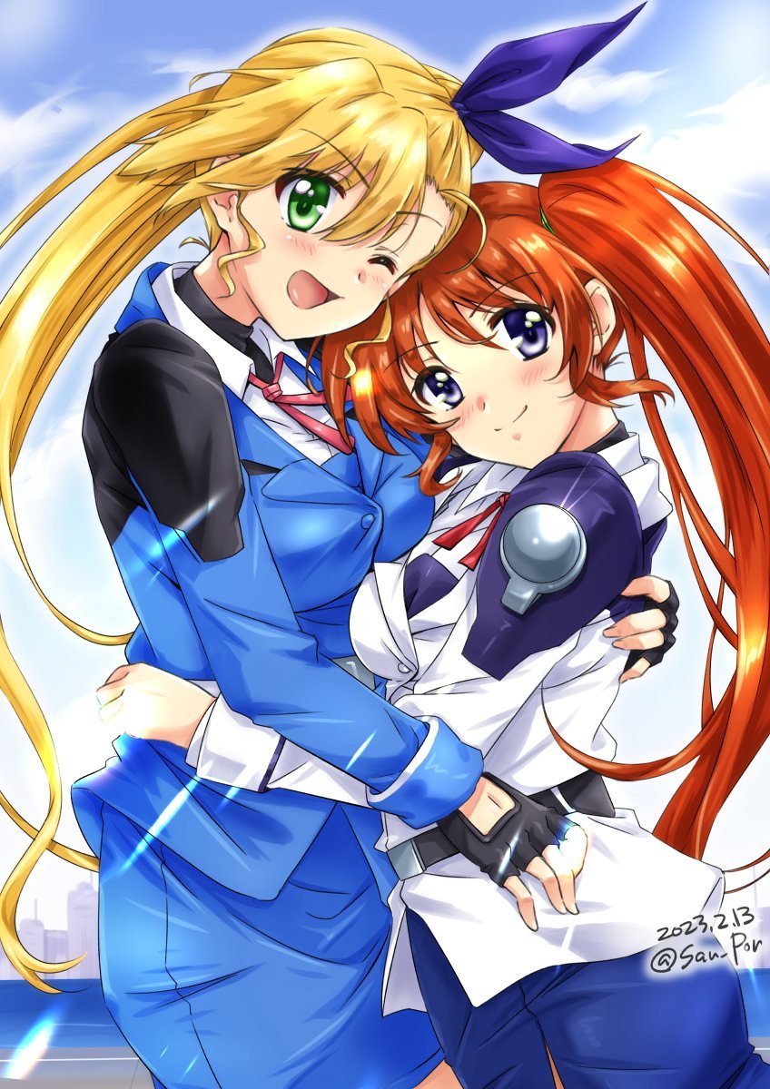 Hentai Dimension (Hopelessly in love with Nanoha) on Twitter: "So cute a mother and her daughter ...
