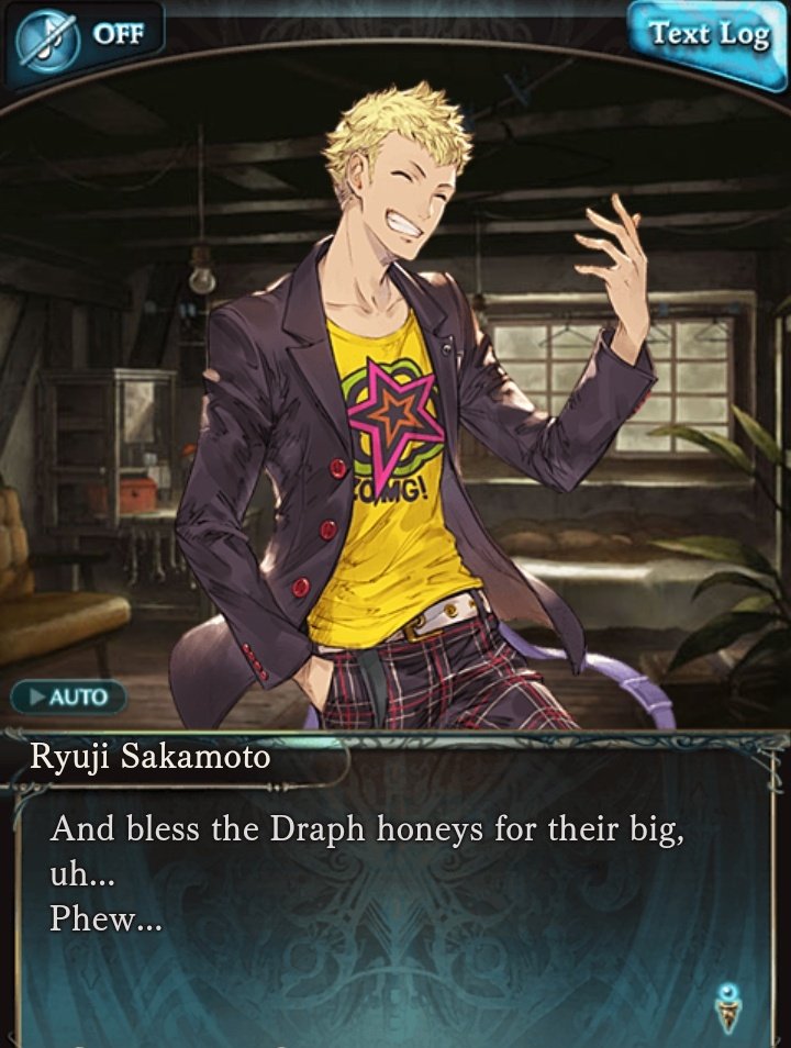 Kai | NEW YEAR NEW BULLSHIT 🎉 on Twitter: "this why you've always been the goat Ryuji"