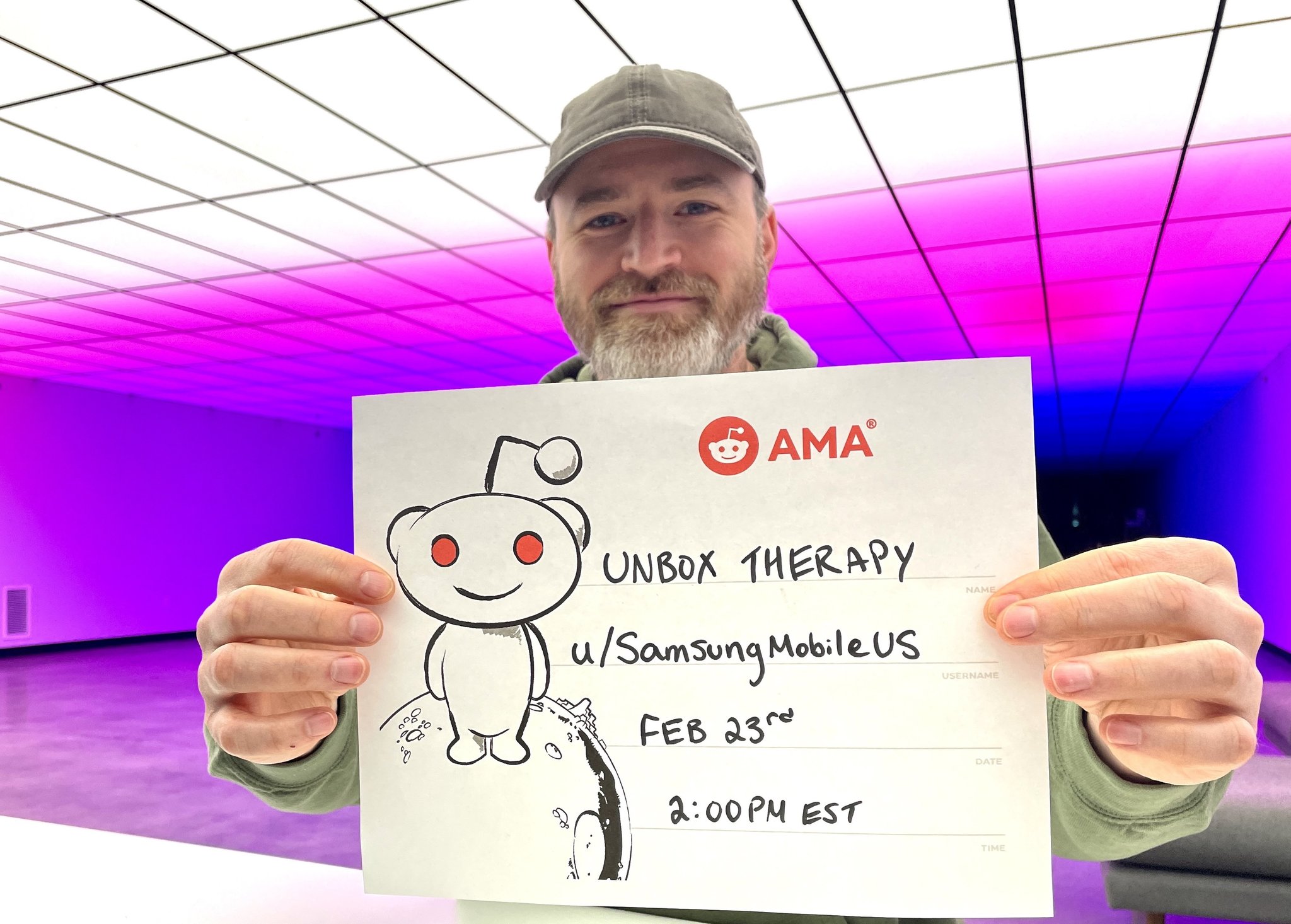 Unbox Therapy on Twitter: "Check me out on Reddit for my first ever AMA on Feb. 23rd at 2PM EST ...