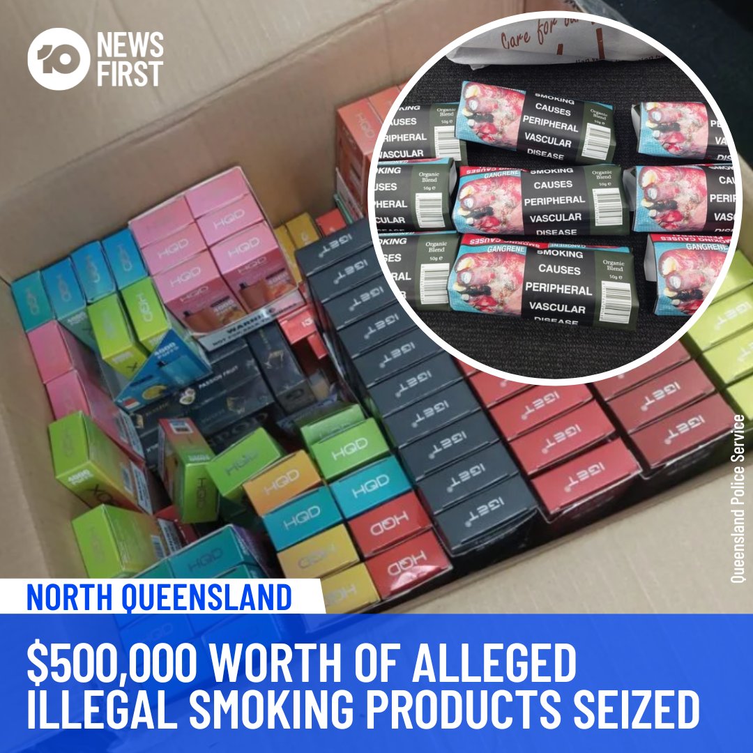 Half a million dollars of illegal smoking products - including vapes ...