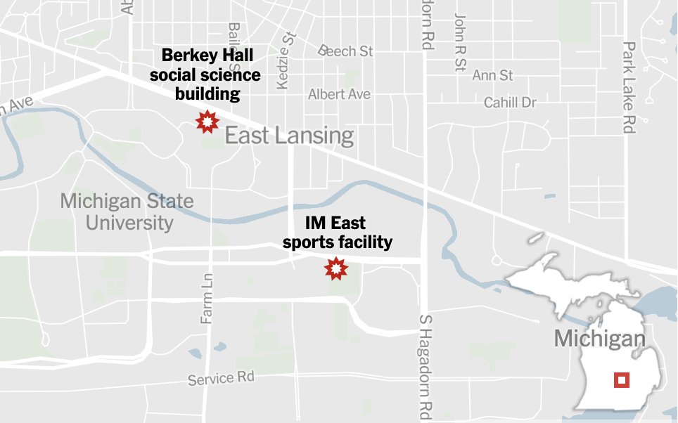 Michigan State University Google Maps