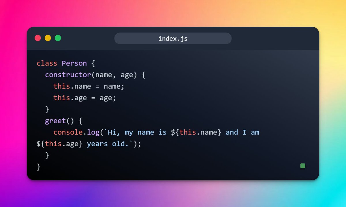 We will be using JavaScript to explain, and it is similar to any other language. (OOP) is a ...