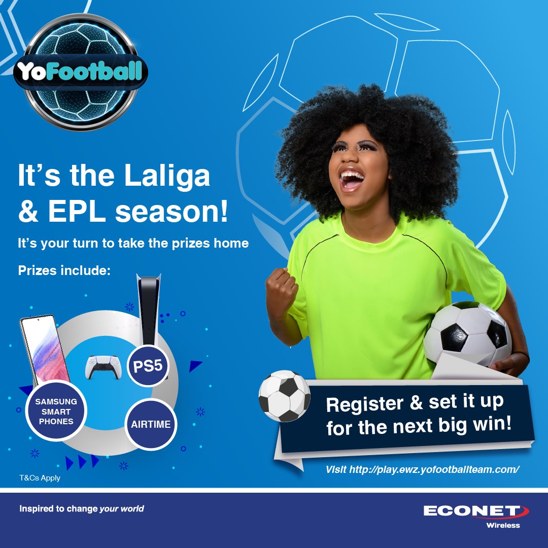Econet Wireless on Twitter: "It's the Laliga and EPL season ⚽ Visit http://play.ewz ...