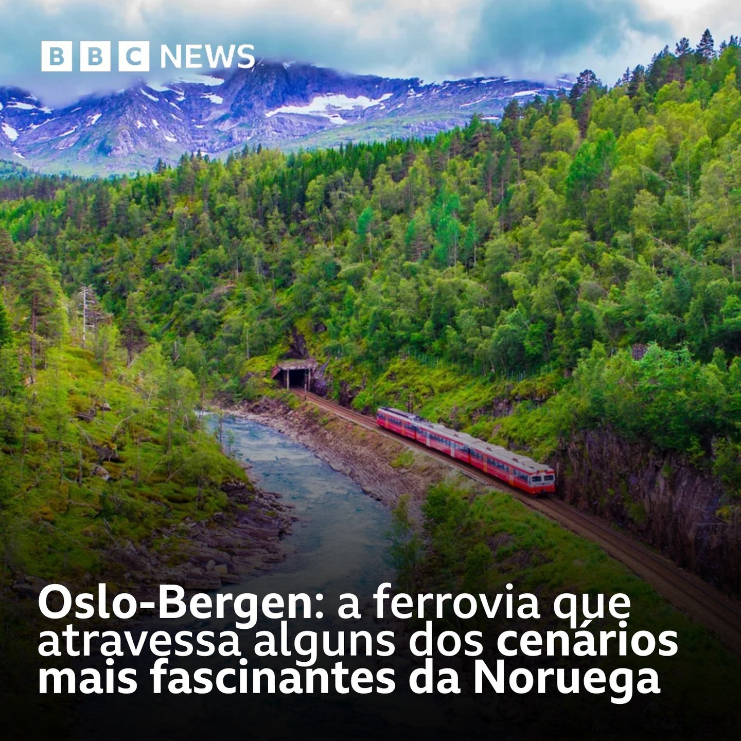 BBC News Brasil on Twitter: ""Uma das viagens de trem mais bonitas do mundo" 🇳🇴🚆⁠ ⁠ Ligando a ...