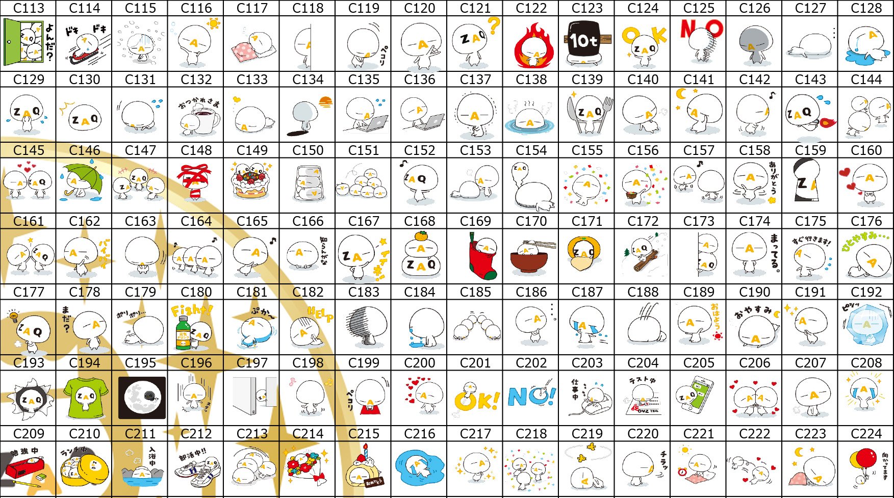 ざっくぅ【公式】 on Twitter: "╭━━━━━━━━━━━╮ #ざっくぅ20周年 LINEスタンプ総選挙🏆 ╰━v━━━━━━━━━╯ みんなはどのスタンプが好き？ フォロー後、リプ ...