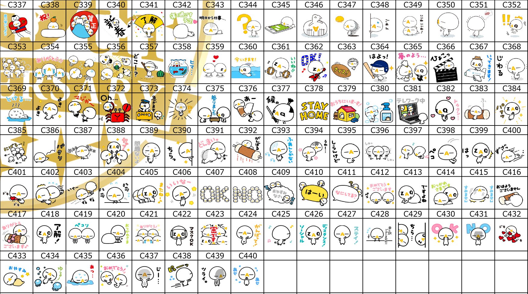 ざっくぅ【公式】 on Twitter: "╭━━━━━━━━━━━╮ #ざっくぅ20周年 LINEスタンプ総選挙🏆 ╰━v━━━━━━━━━╯ みんなはどのスタンプが好き？ フォロー後、リプ ...