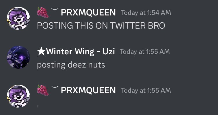 UZI / RAISIN / SKRILLEX !! ⛓ on Twitter: "RT @prxmqueen_: caalout post on @winterwing1 xe made a ...