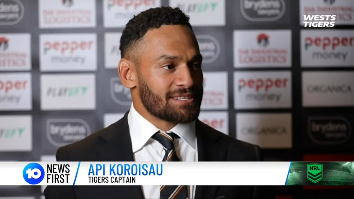 Api Koroisau will captain the Wests Tigers during the 2023 season ...